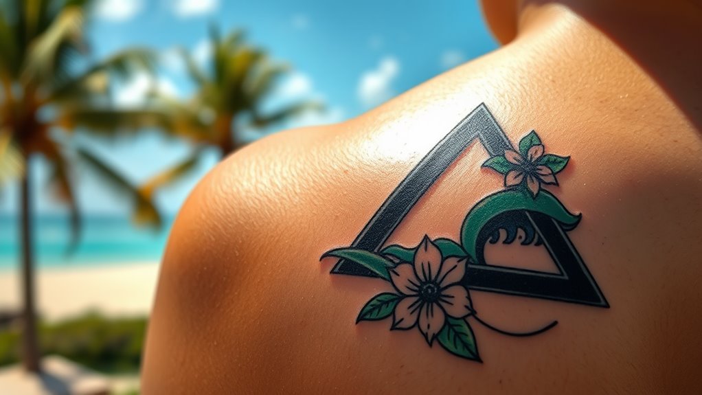 Hawaiian Triangle Tattoo Meaning and Symbolism - Tattoo Art